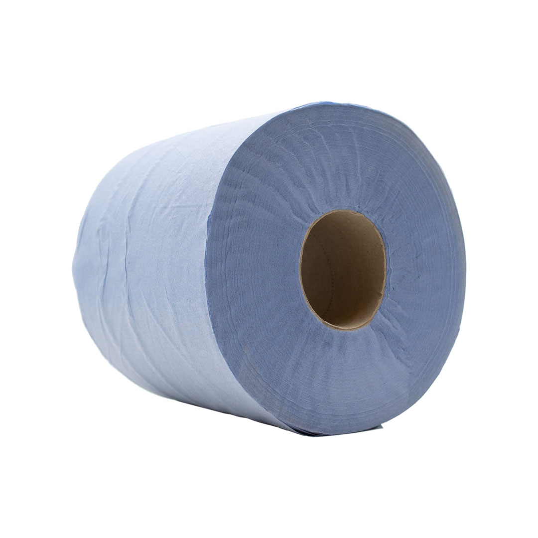 Blue Centre Feed Roll | Strong, Absorbent Roll for Kitchens & Catering