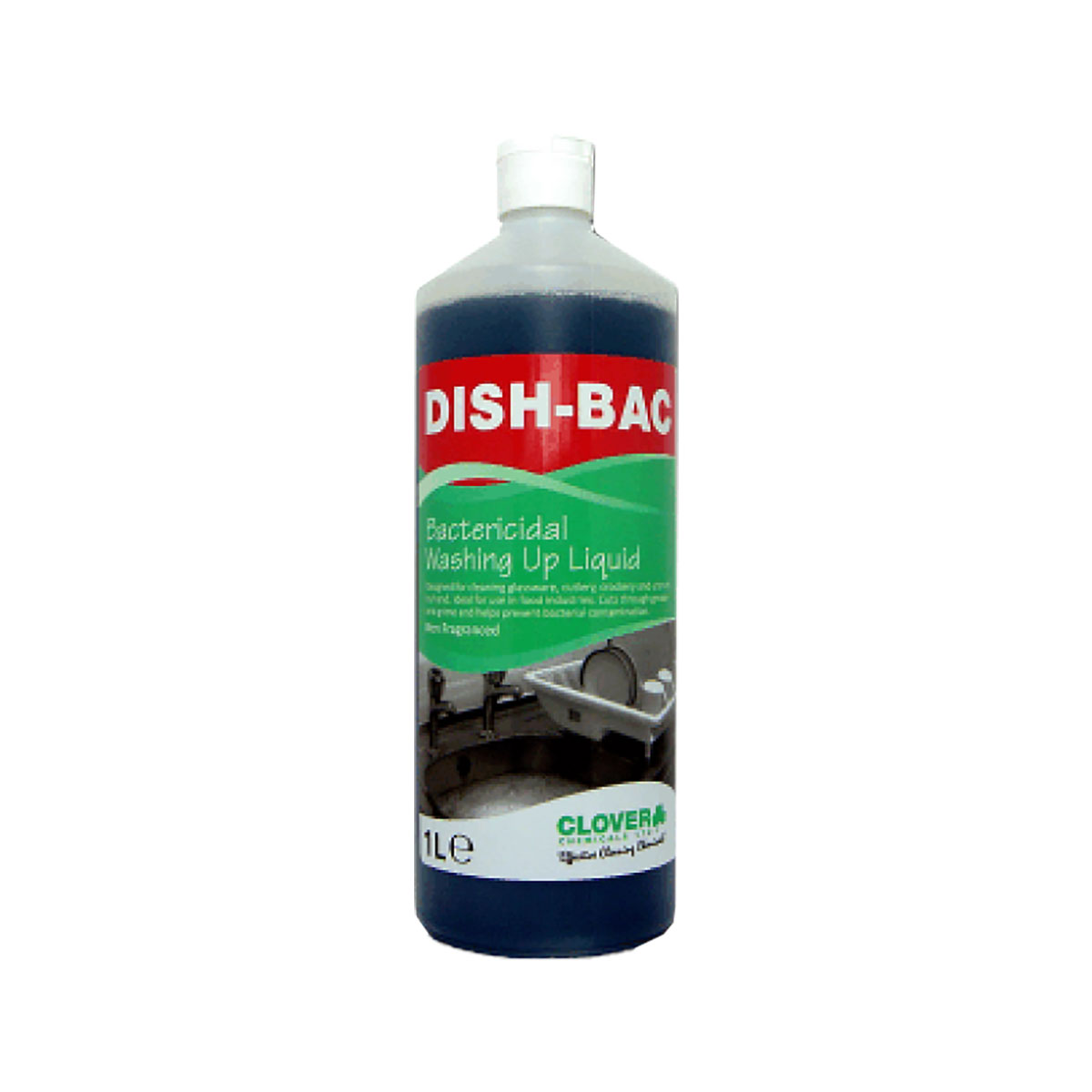 Dish-Bac Washing Up Liquid | Strong antibacterial Washing Up Liquid